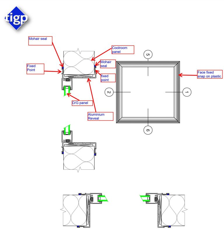 Cold Room View Windows - TIGP - Glass Manufacturer - UPVC - Wine Rooms ...